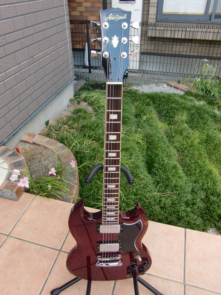 Aria Pro II SL-420 CW SG タイプ(アリア)｜売買されたオークション情報、yahooの商品情報をアーカイブ公開 - オークファン（aucfan.com）