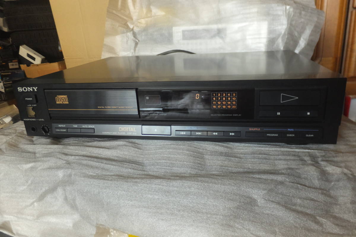 ジャンク SONY / CDP-510(ソニー)｜売買されたオークション情報、yahooの商品情報をアーカイブ公開 - オークファン ...