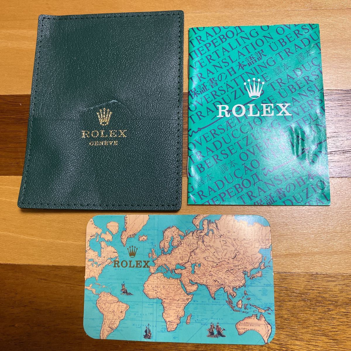2437 必見 ロレックス カレンダー カードケース 冊子 3点セット Rolex(箱、保証書、付属品)｜売買されたオークション情報、yahooの商品情報をアーカイブ公開 - オークファン ...