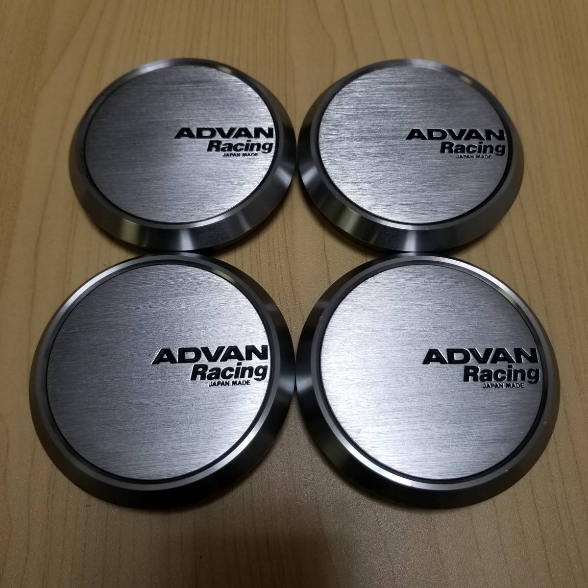 ADVAN Racing センターキャップ 73mm ハイパーブラック フラット アドバン RS RS-D RS-DF RZ RZ-DF RZ ...