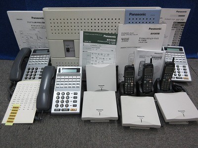 B1 Panasonic 主装置 VB-E250E ＆12キービジネスホン×3台＆コードレス電話3セット＆各取説 撤去迄使用 綺麗(パナソニック)｜売買されたオークション情報、yahooの商品 ...