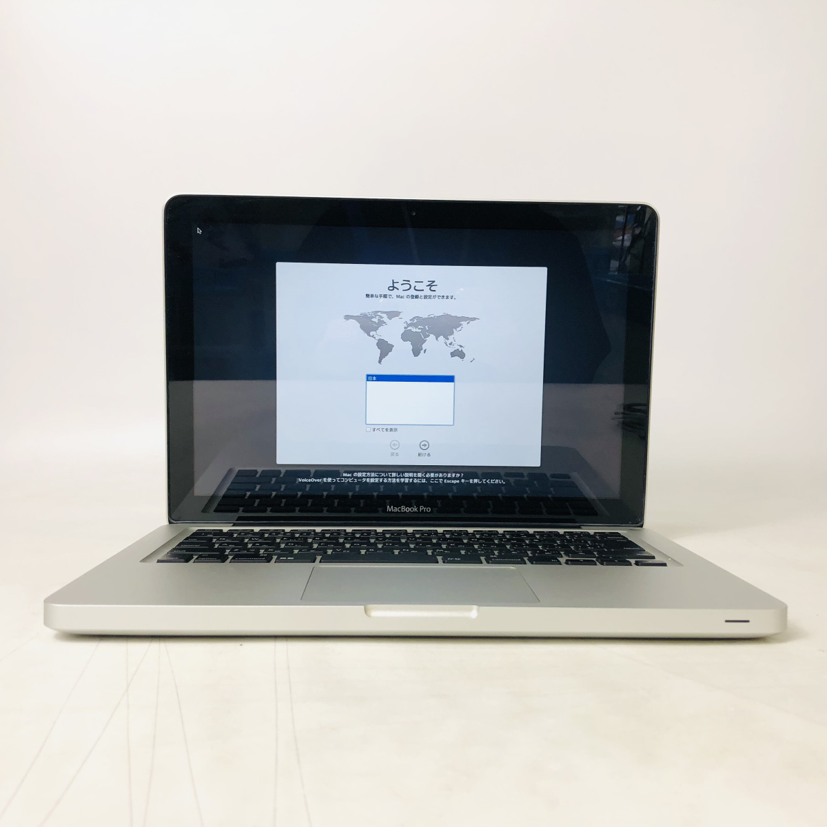 ジャンク MacBook Pro 13インチ Mid 2010 Core 2 Duo 2.4GHz/4GB/250GB MC374J/A ...