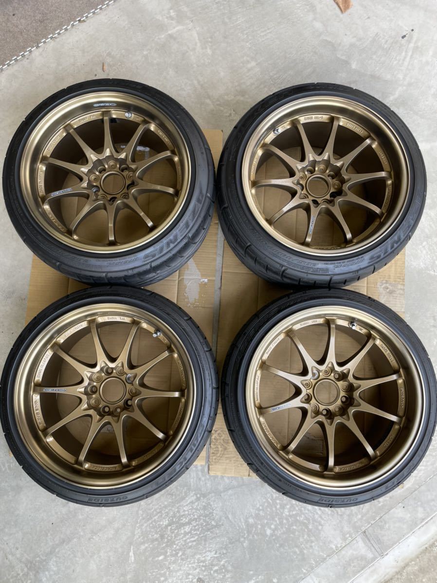 RAYS VOLK RACING CE28 17インチ 9.5j +15 10j+15 PCD114.3 5h TE37 CE28 RE30 ...