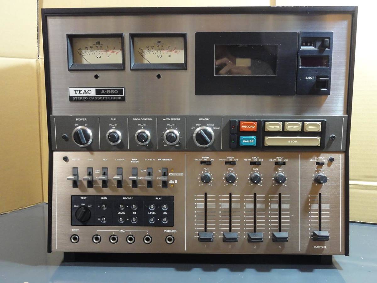 TEAC A-860 ティアック Aシリーズ最高峰 3ヘッド 機 C-1 C-2 C-3 1000ZXL(一般)｜売買されたオークション情報 ...