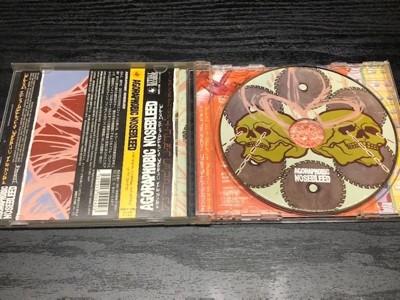 AGORAPHOBIC NOSEBLEED / Frozen Corpse With Dope 国内盤CD 歌詞対訳付 pig ...