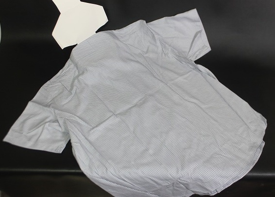 KIRKLAND カークランド LYCRA メンズ ノンアイロン 半袖Yシャツ CUSTOM FIT サイズXXL 送料520円(XLサイズ ...