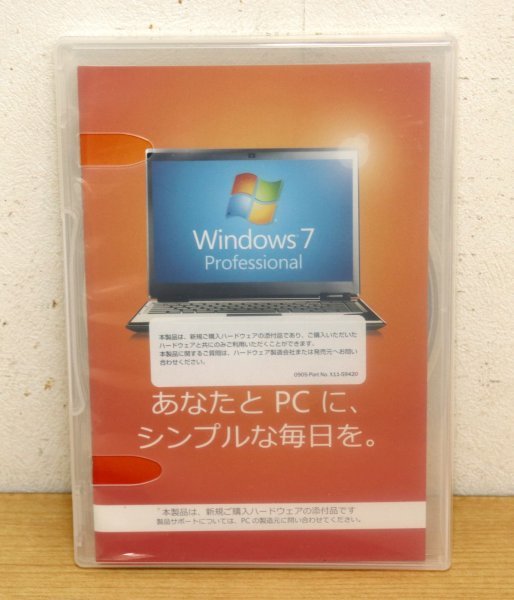 Microsoft Windows 7 Professional 64Bit 日本語 ウインドウズ7 プロフェッショナル プロダクトキー付き ...