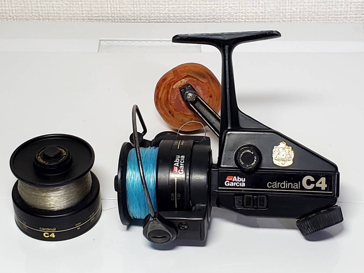 スピンニングリール Abu Garcia Cardinal C4 アブガルシア カーディナル C4 スペアスプール付き(アブガルシア)｜売買さ ...