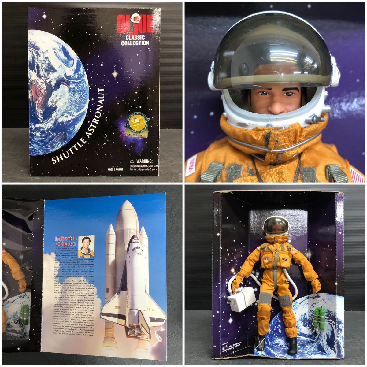 GIジョー クラシック コレクション アストロノーツ MERCURY ASTRONAUT Robert Crippen GI.JOE(G.I.ジョー)｜売買されたオークション情報、yahooの ...