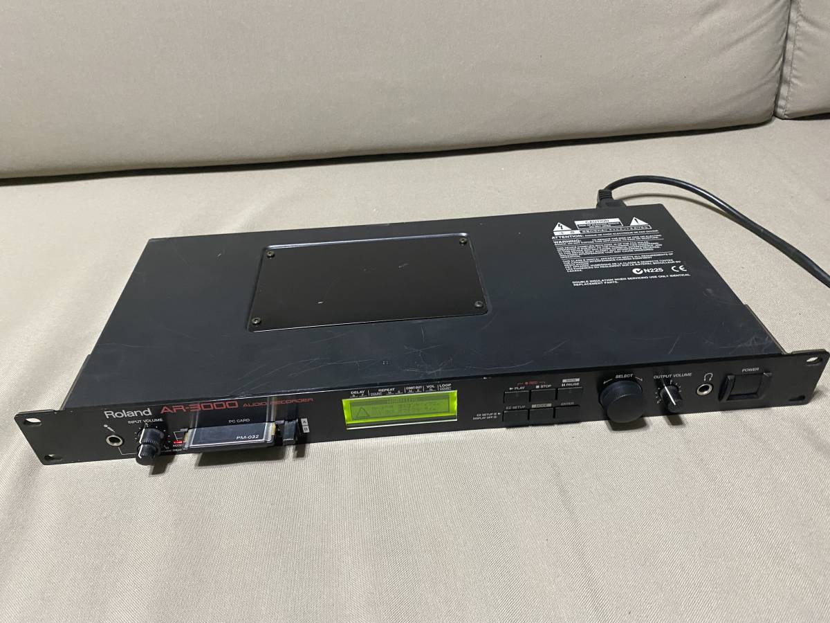 Roland AR-3000 ローランド オーディオレコーダー / PC CARD ATA 付き 現状品(楽器、器材)｜売買されたオークション ...