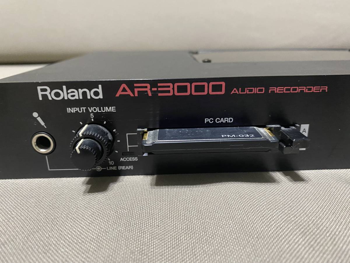 Roland AR-3000 ローランド オーディオレコーダー / PC CARD ATA 付き 現状品(楽器、器材)｜売買されたオークション ...