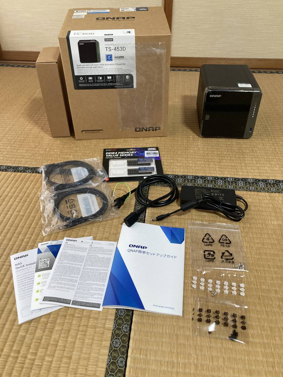 QNAP TS-453D(NAS)｜売買されたオークション情報、yahooの商品情報をアーカイブ公開 - オークファン（aucfan.com）