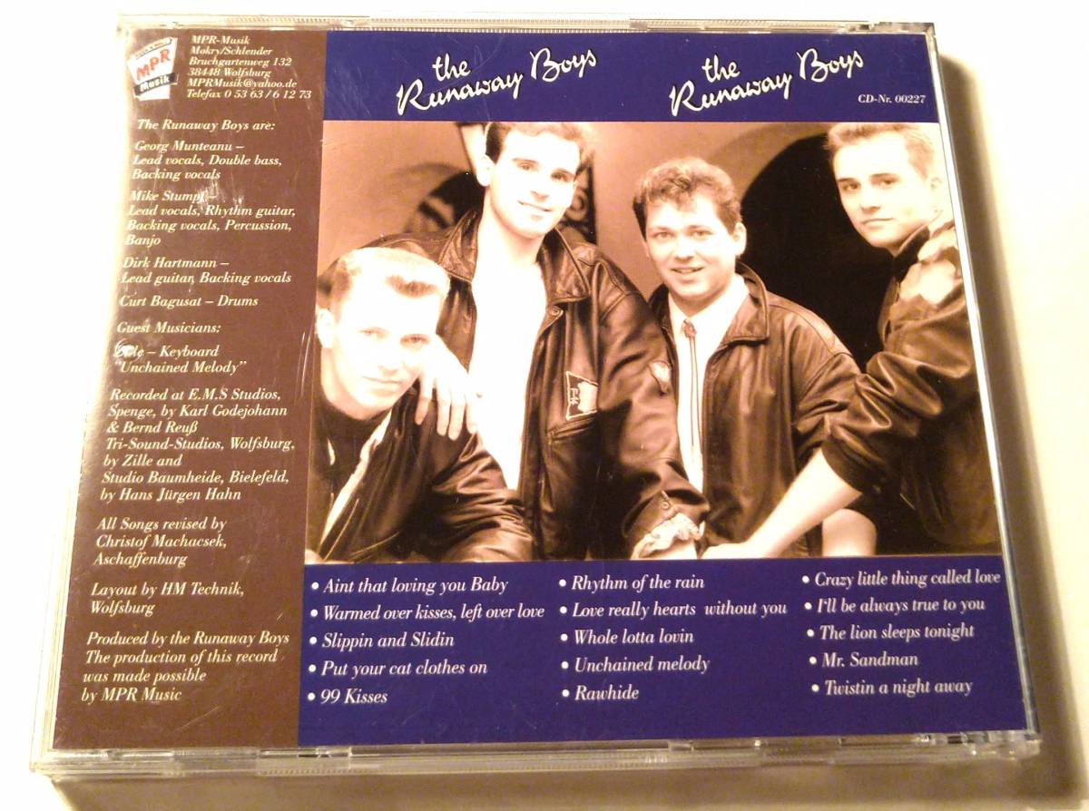 ベスト盤 Runaway Boys/Favorite Songs ROCKABILLY CD ラナウェイボーイズ ネオロカビリー ...