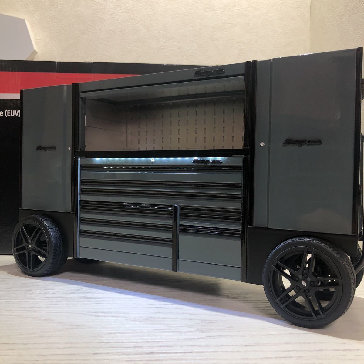 ラスト 激レア スナップオン ミニチュア工具箱 EPIQ 1/10 EUV ストームグレー 非売品 snap on(その他)｜売買された ...