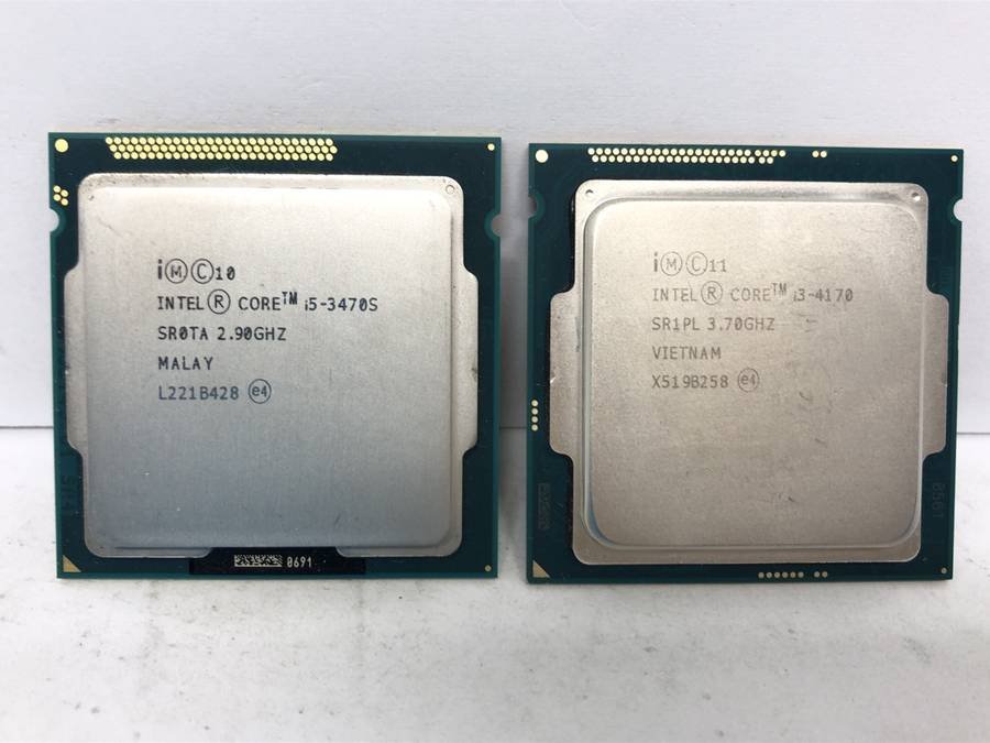 intel - CPU 計25枚セット まとめ売り CORE i7-2600 i5-4590 4570 3550 3470 3470S i3 ...