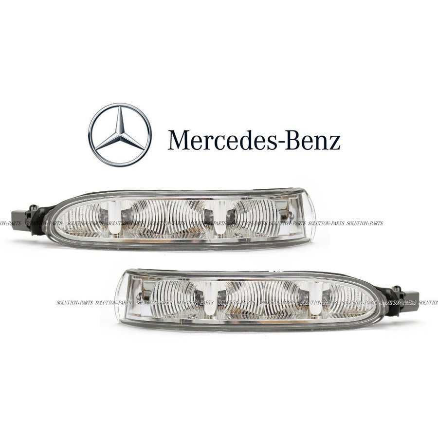 正規純正品 ベンツ CLK クラス W209 左右SET ドアミラー ウィンカー レンズ ウインカー CLK350 CLK55 CLK63 ...