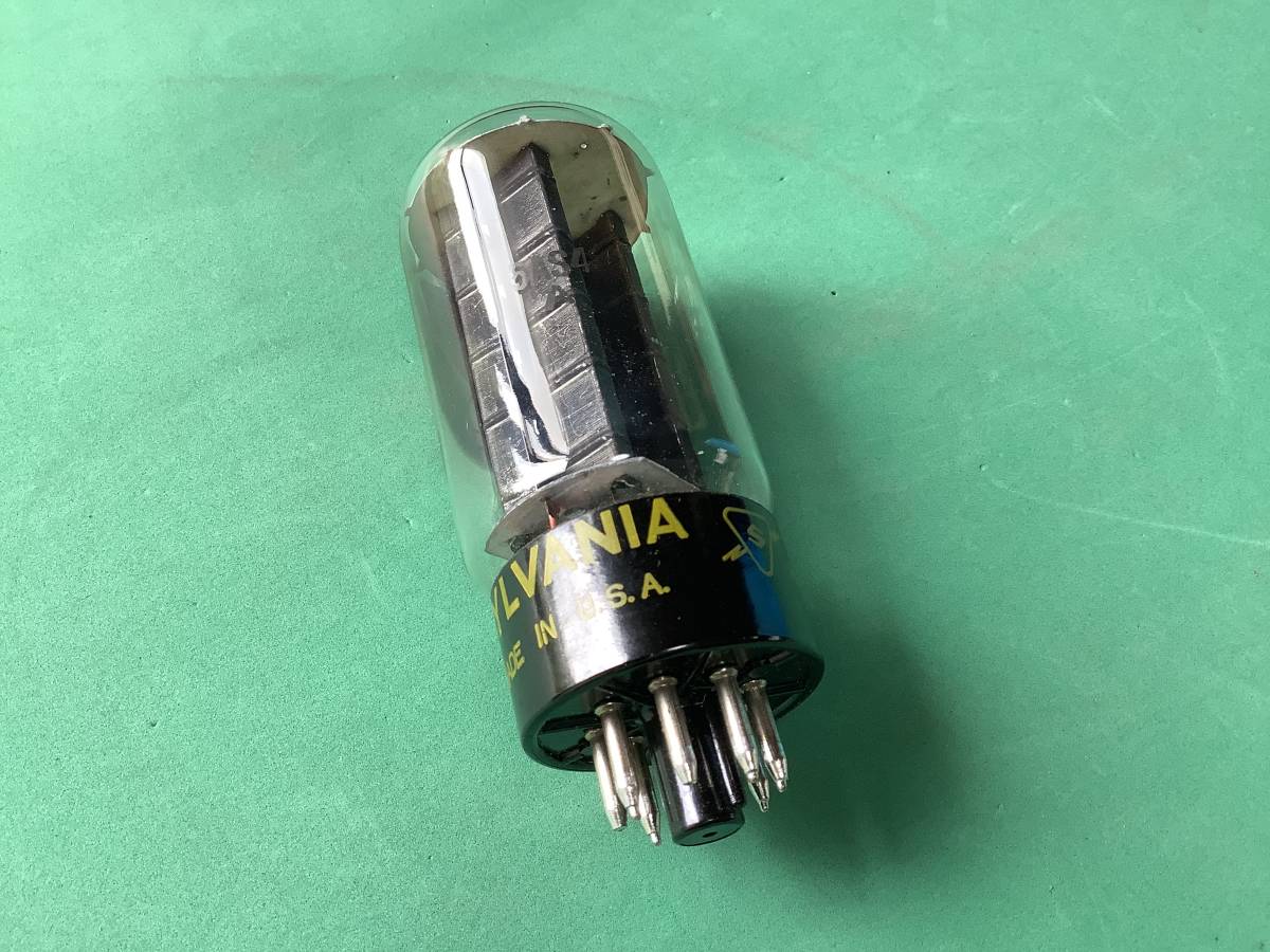 整流管 SYLVANIA 5AS4A/5U4GB ブラックプレート 1本 ジャンク扱い(真空管)｜売買されたオークション情報、yahooの商品 ...