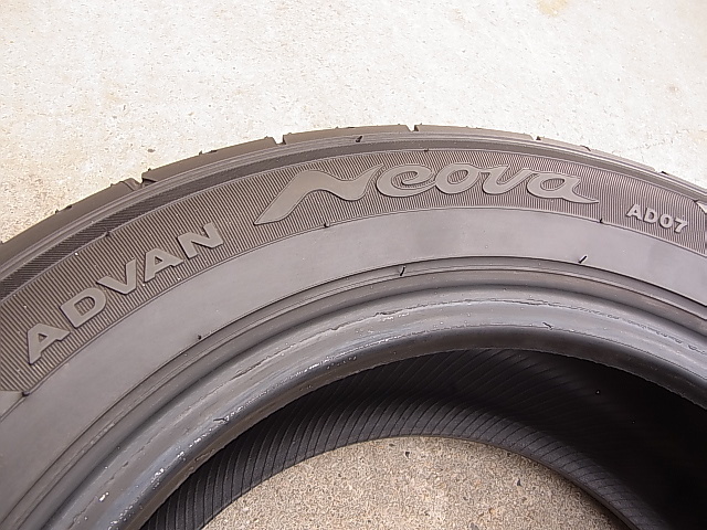 バリ溝 YOKOHAMA ADVAN Neova AD07 ネオバ 195/60R14 2本 セット AE86 AE92 レビン トレノ ...