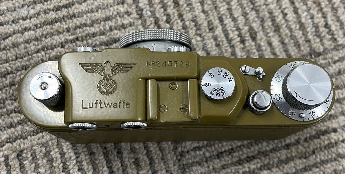 EL Luftwaffe ルフトワッフェン ドイツ軍 フィルムカメラ レンズ 1:3.5 F＝5cm アンティーク ライカ Leica(ライカ)｜売買されたオークション情報、yahooの商品 ...