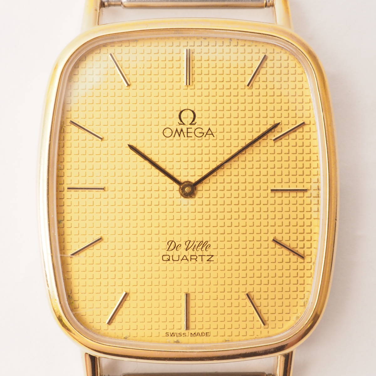 オメガ デビル Ref 191.0091 Cal 1351 OMEGA De Ville QUARTZ クォーツ ゴールド ボーイズ 男女兼用 ...