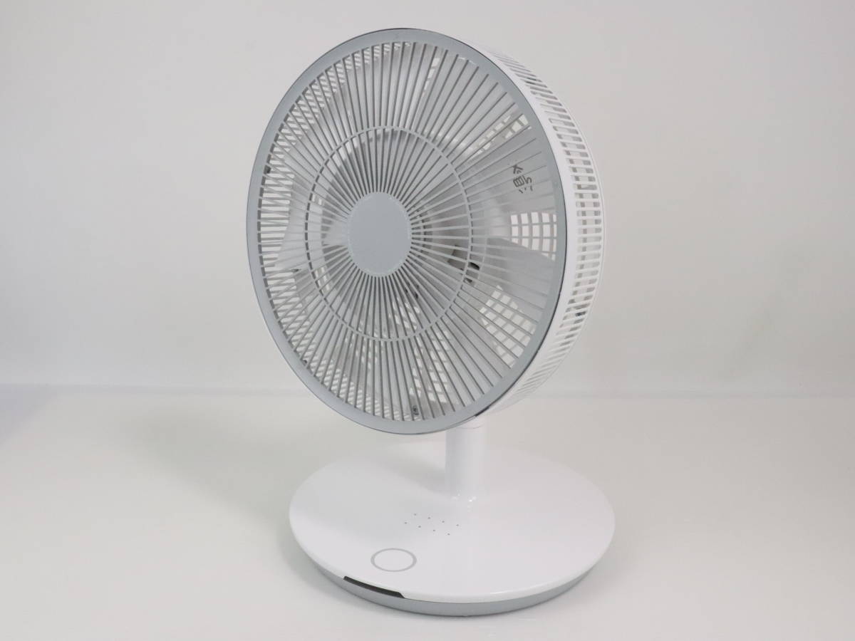 1円 G337 通電のみ バルミューダ BALMUDA 省エネ 扇風機 リモコン付 EGF-1400-WG GreenFan LE ホワイト ...