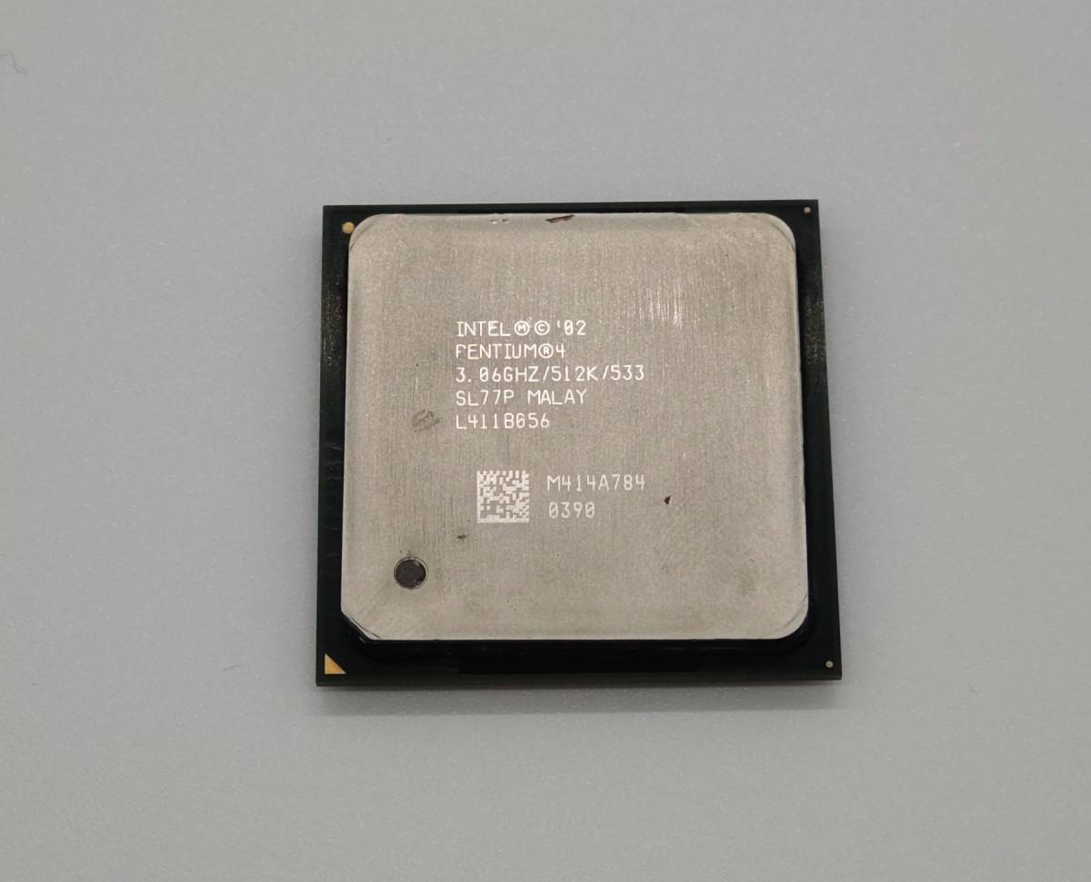 Intel Mobile Pentium4 3.06GHz /512 /533 Socket478 Northwood SL77P HT対応(Pentium 4)｜売買されたオークション情報 ...