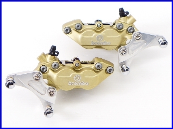 M1 良品 ZX-9R C ブレンボ 4POTフロントキャリパー＆PLOT サポートset 40mm/90mm 大径対応 ZRX1200/GPz900R(キャリパー)｜売買されたオークション ...