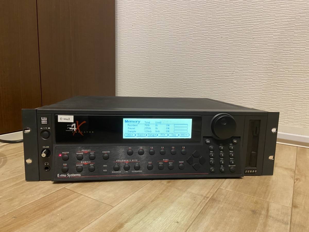 E-MU Systems サンプラー E4X EMULATOR 6801 イーミューシステムズ 現状品 13668(サンプラー)｜売買された ...