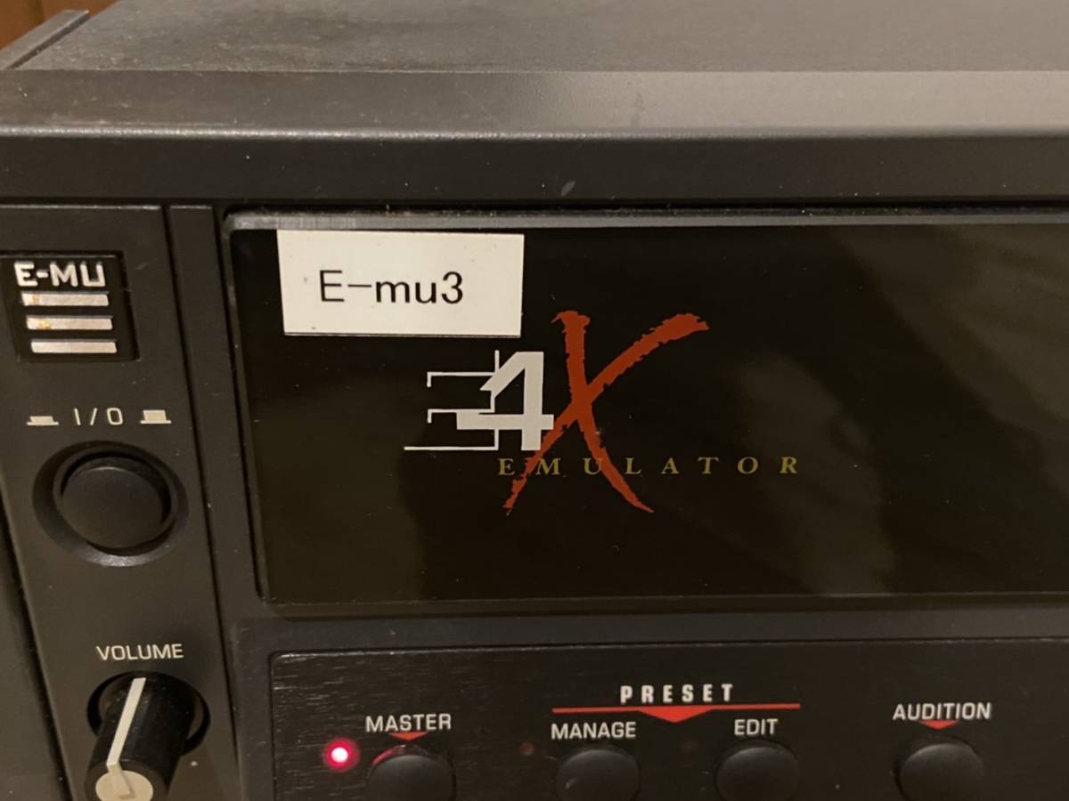 E-MU Systems サンプラー E4X EMULATOR 6801 イーミューシステムズ 現状品 13668(サンプラー)｜売買された ...