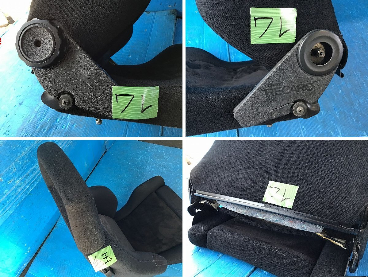BMW MINI ミニ RE16 R53 RA16 R50 RECARO レカロ LX セミバケット 運転席 シート ドライバーズシート(本体 ...