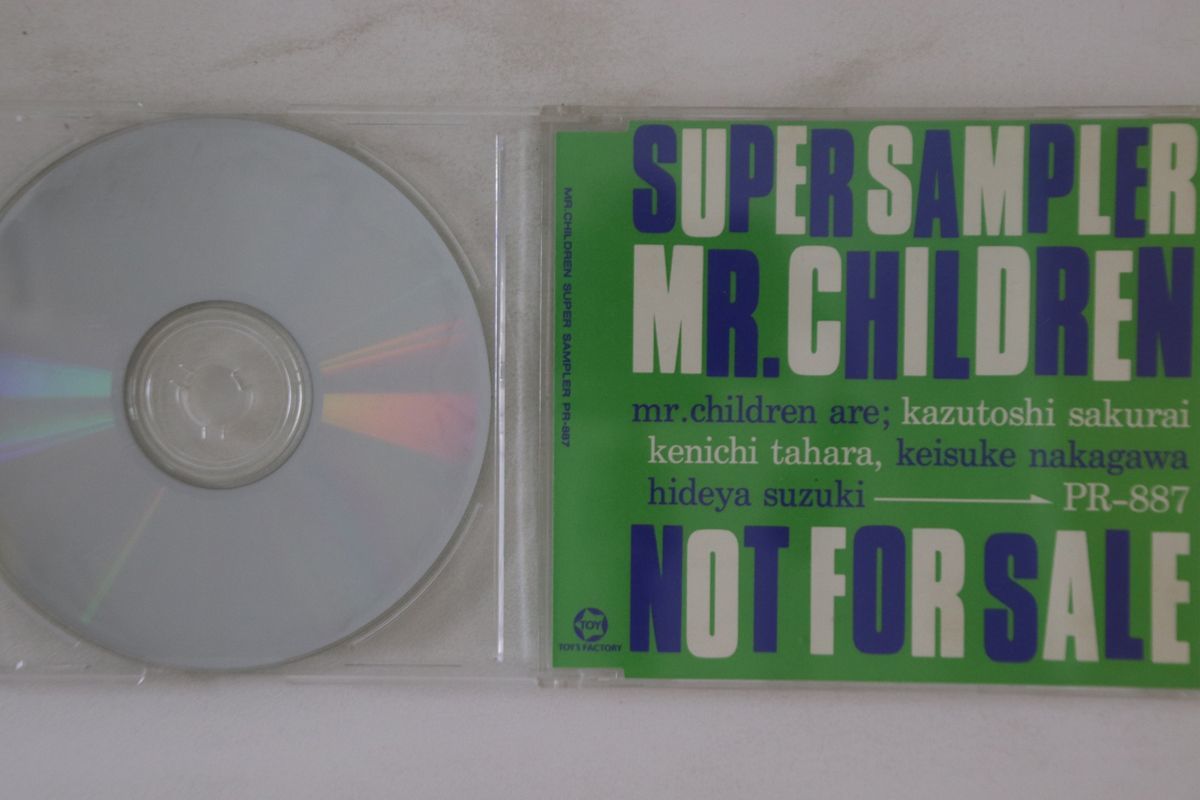 CD Mr. Children Super Sampler Mr. Children PR887 TOY'S FACTORY プロモ ...