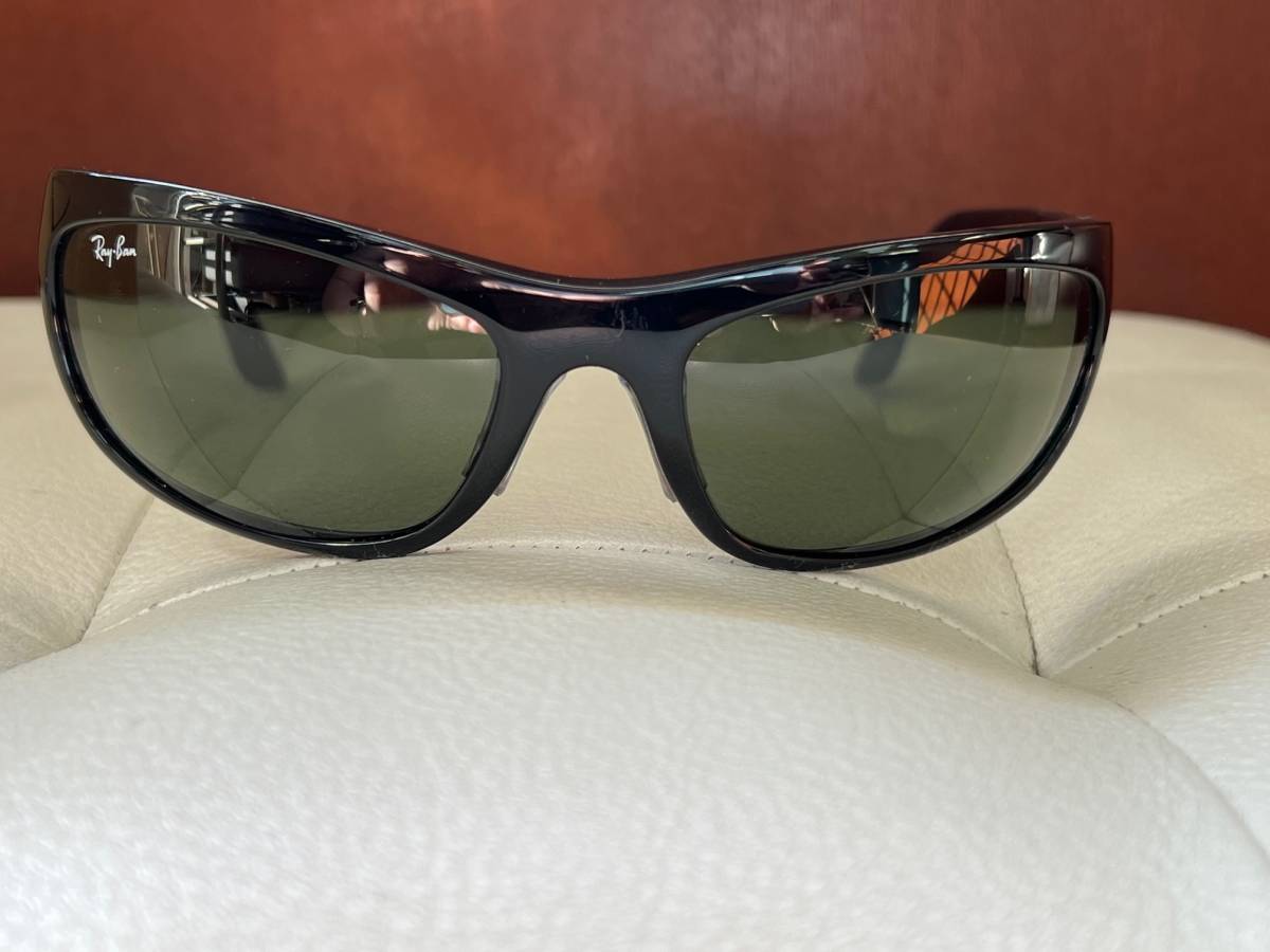 超 限定復刻版 RAY-BANレイバン BALORAMAバロラマ RB2009 L2870 黒 ノーズカスタム済 ダーティハリー ...