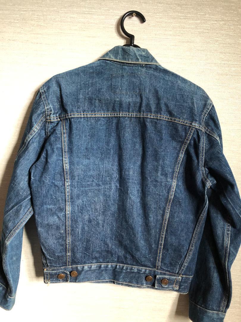 国産 ビンテージ EDWIN エドウィン デニムジャケット レインボーセルビッチ / 60s CANTON BIGSTONE BIG JOHN ...