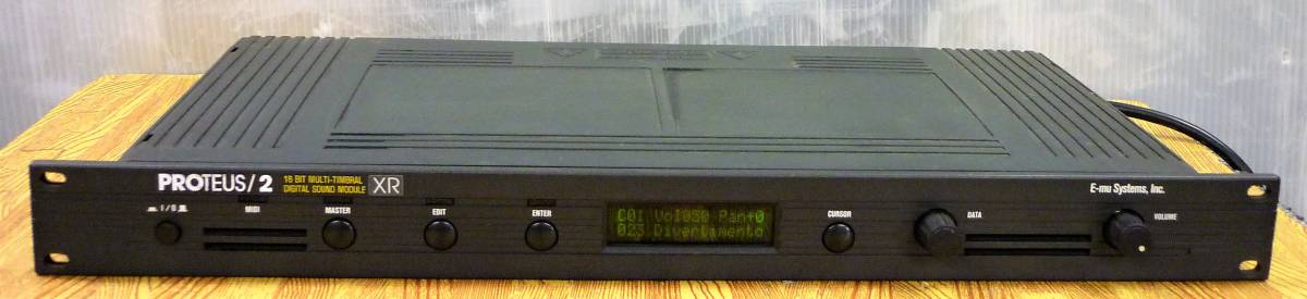 E-Mu Proteus 2 XR 16bit multi timbral digital sound module デジタルサウンド ...
