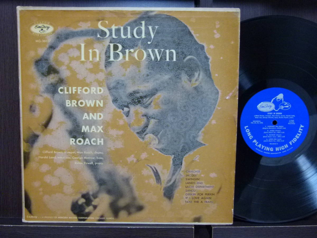 激レア 美盤深溝 CLIFFORD BROWN STUDY IN BROWN コーティング(ジャズ一般)｜売買されたオークション情報 ...