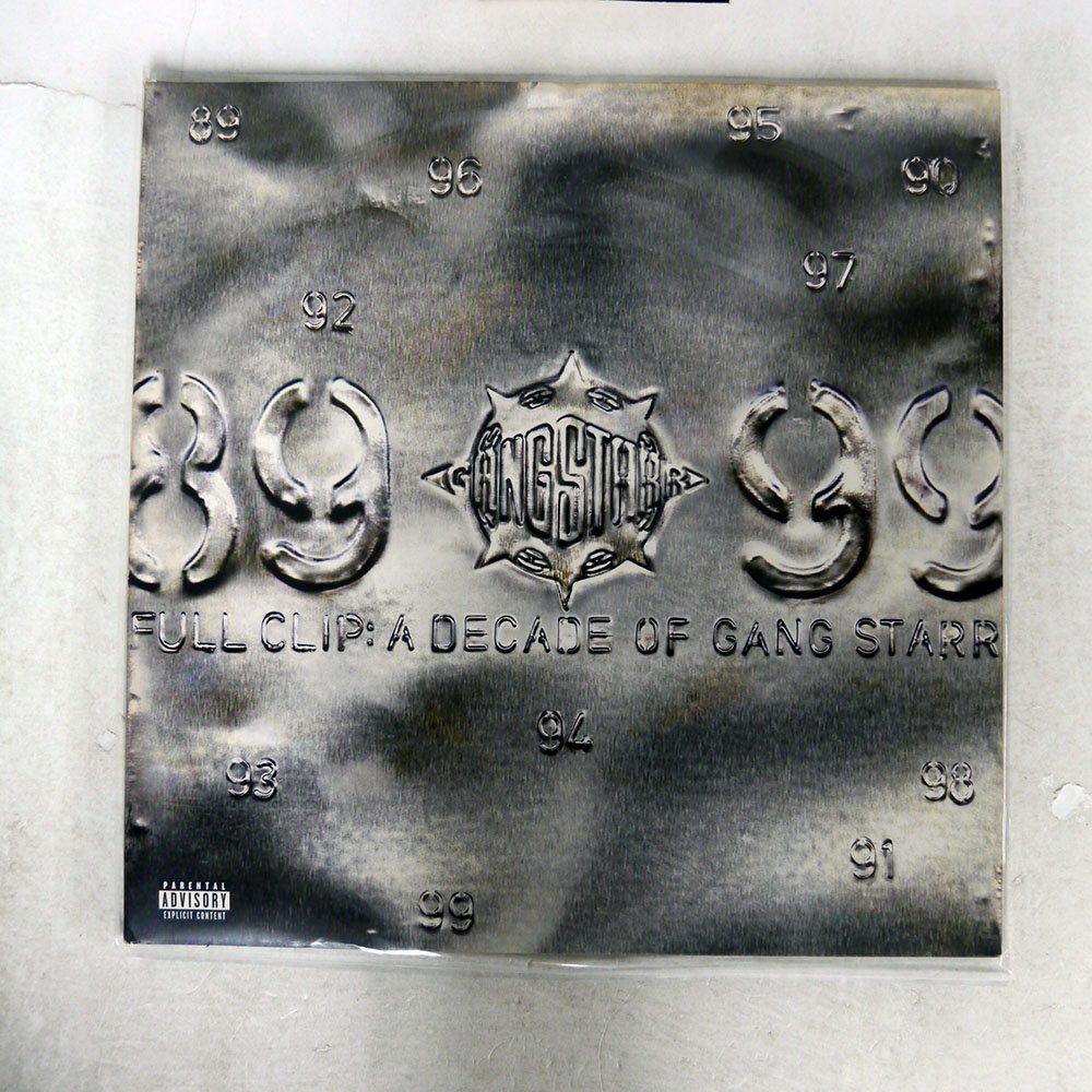 米 99年オリジナル GANG STARR/FULL CLIP: A DECADE OF GANG STARR/NOO TRYBE 7243 ...