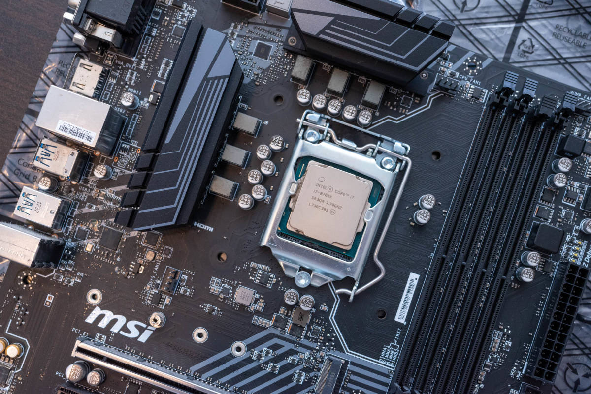 Intel Core i7-8700K LGA 1151+マザーボード MSI Z370 PC PRO ATX セット(Core i7)｜売買 ...