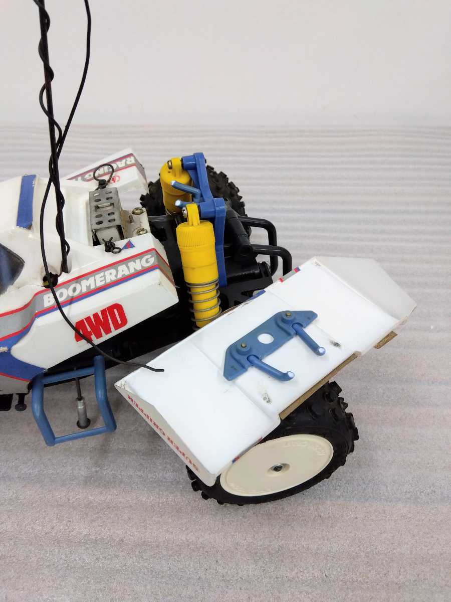 ①ラジコン タミヤ ブーメラン 1/10 4WD BOOMERAN Valvoline スーパーグリッパー TAMIYA MOONCRAFT ...