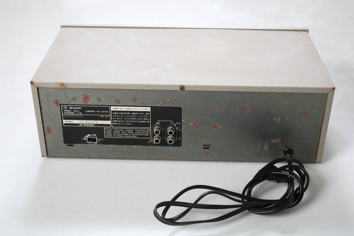 SHARP カセットデッキ RT-A1 OPTONICA stereo cassette deck シャープ(一般)｜売買されたオークション情報、yahooの商品情報をアーカイブ公開 ...