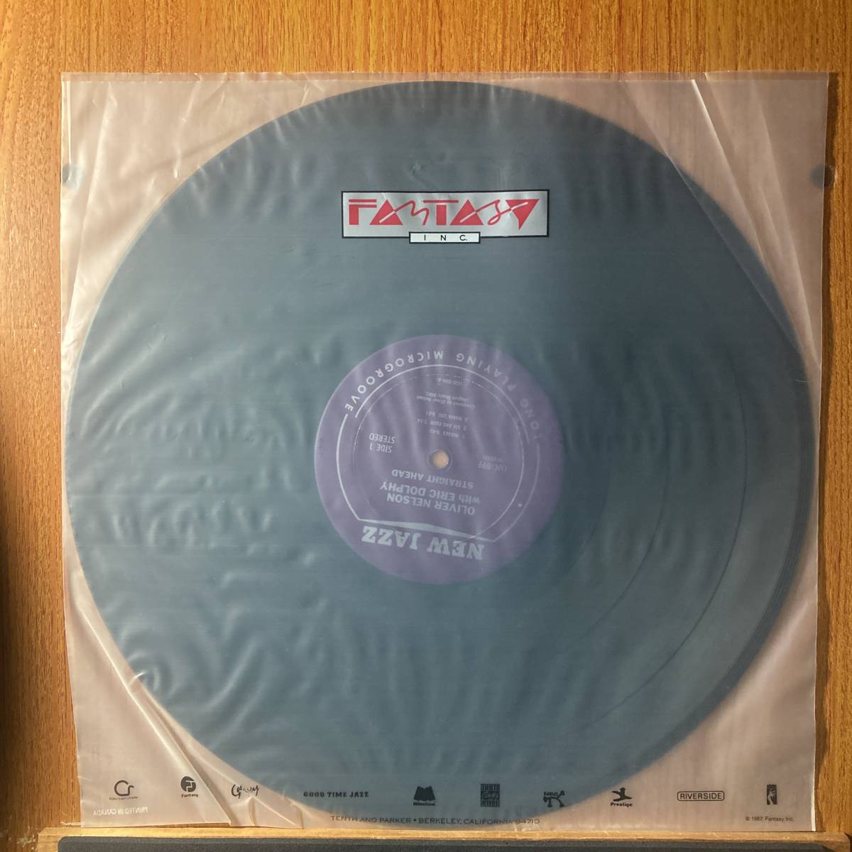 LP オリバー ネルソン OLIVER NELSON with Eric Dolphy / STRAIGHT AHEAD US盤 FANTASY OJC-099 PRESTIGE NEW ...