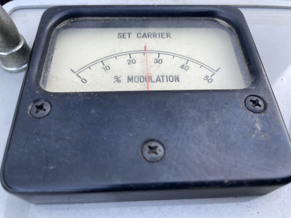 meguro standard signal generator 目黒電波 メグロ 測定器 MSG-221C アンティーク 当時物 アマチュア ...