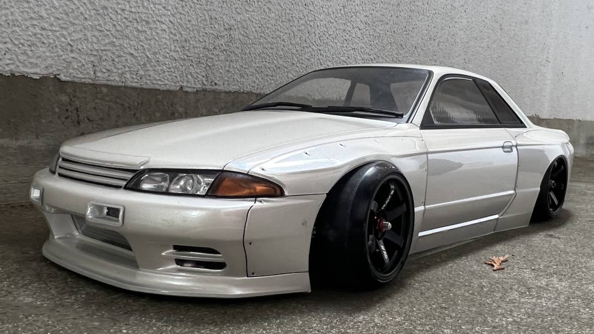 パンデムR32 GTR アディクション 1/10 ボディー初回限定刻印入り PANDEM ドリフト 激レア MC1 YD2 ドリフト(ボディ ...