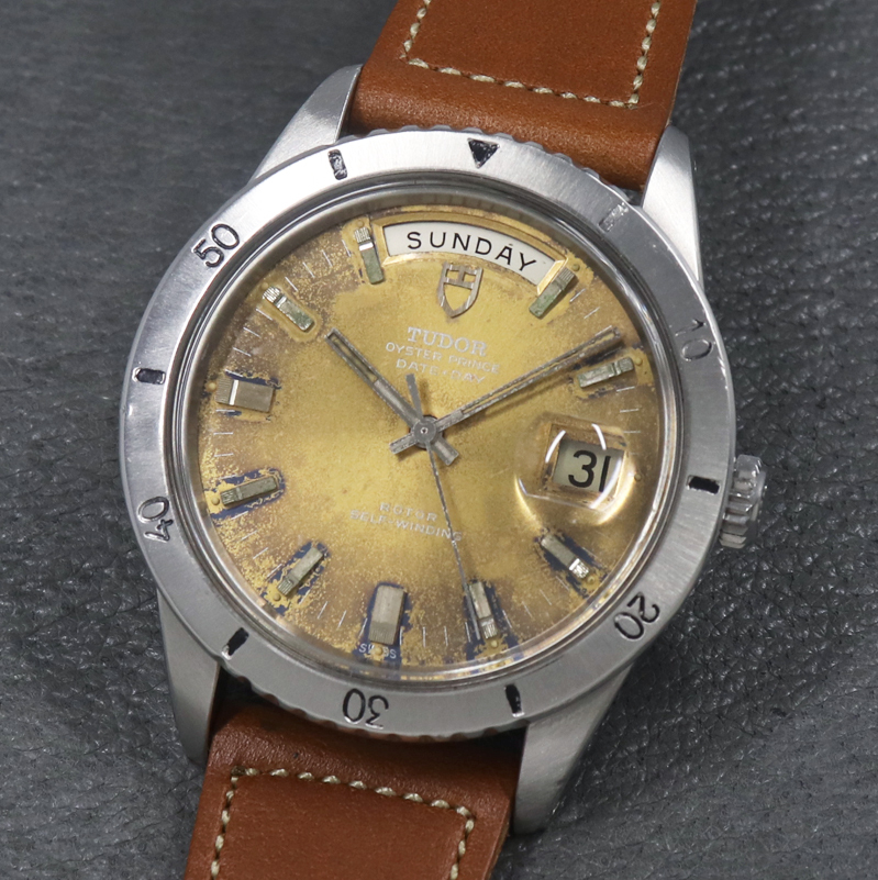 可動品 TUDOR チューダー チュードル オイスタープリンス デイトデイ Ref.7020/0 回転ベゼル 1960年代 ヴィンテージ時計 ...