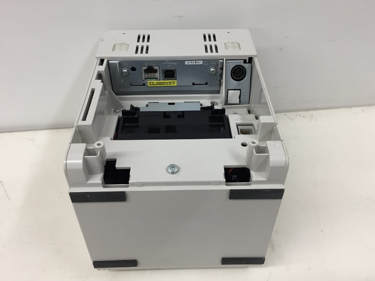 EPSON TM-L90 451 M313A サーマルレシートプリンタ 簡易チェック 印字確認 済み ACアダプター付 管2OF(レジスタ ...