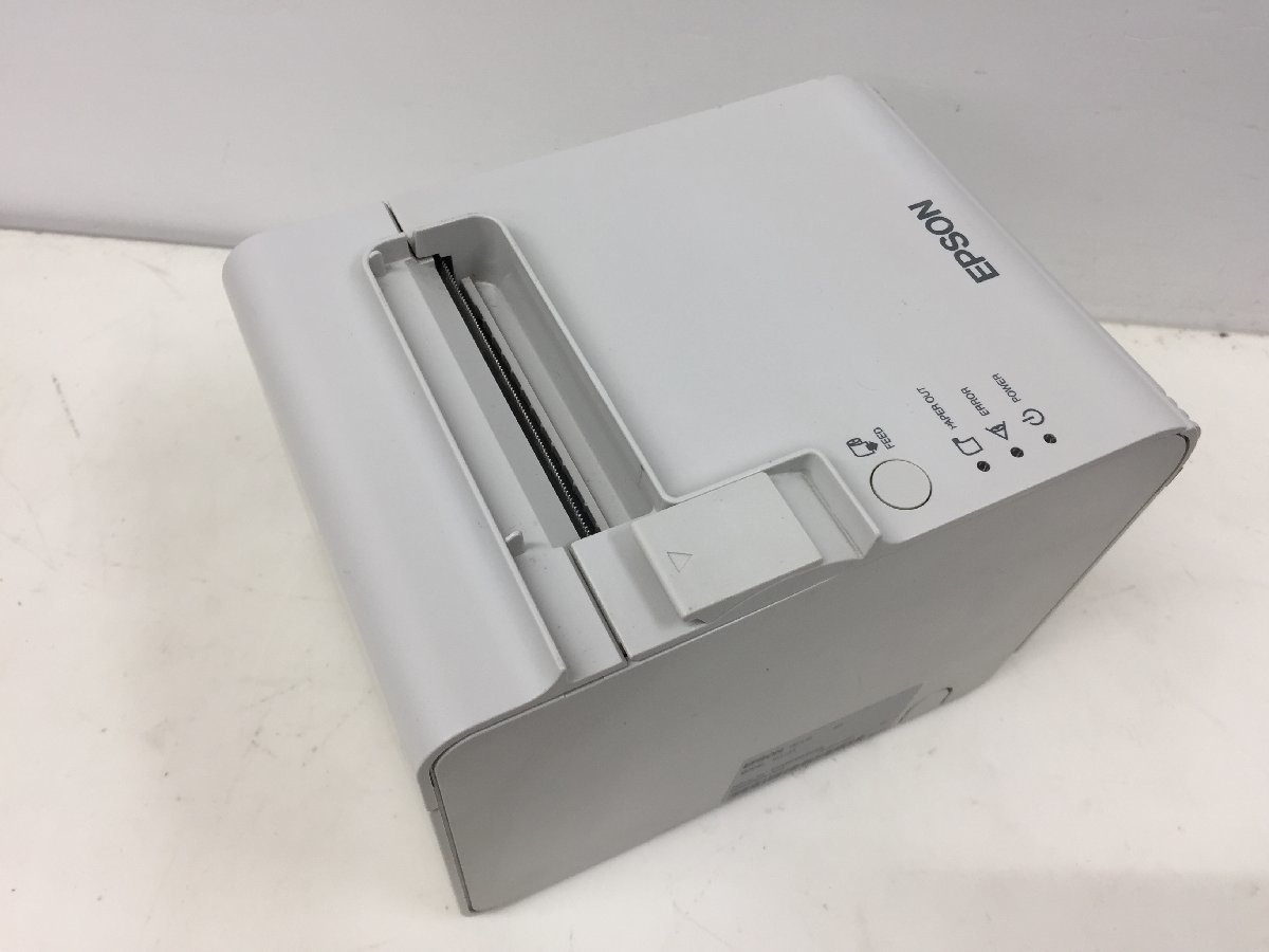 EPSON TM-L90 451 M313A サーマルレシートプリンタ 簡易チェック 印字確認 済み ACアダプター付 管2OF(レジスタ ...