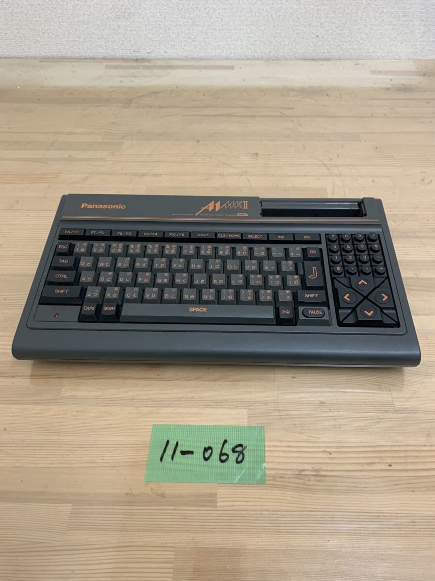 11-068 Panasonic/パナソニック FS-A1 MK2 A1 MKⅡ MSX2 パーソナルコンピュータ キーボードジャンク品 ...