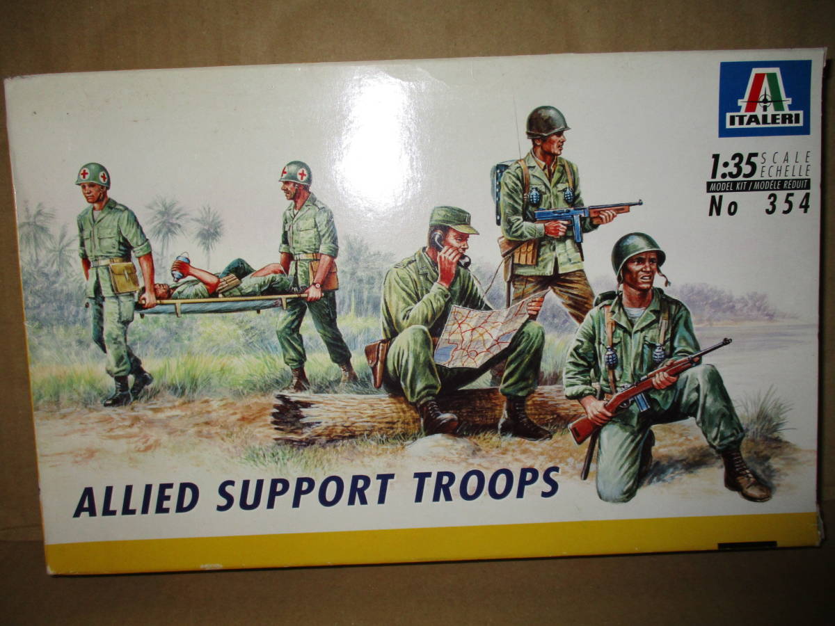 イタレリ 1/35 Allied Support Troops 連合軍 通信兵&衛生兵 354(戦車、軍用車両)｜売買されたオークション情報、yahooの商品情報をアーカイブ公開 ...