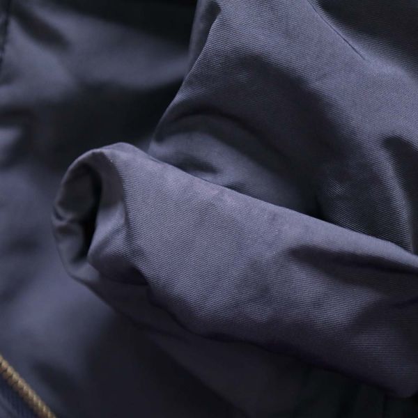 D1517 プリマティーボ ダウンコート フード付き ネイビー系 38 PRIMATTIVO HANAE MORI SPORTS(Mサイズ ...