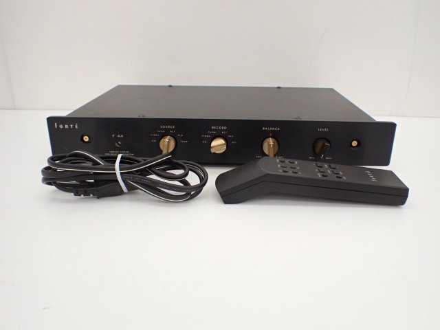 ジャンク品 Forte Audio ラインレベルプリアンプ F44 リモコン付 ∽ 68916-2(一般)｜売買されたオークション情報 ...