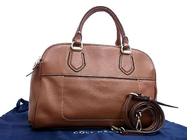 1円 極 COLE HAAN コールハーン レザー 2WAY ショルダー トート ハンドバッグ 斜め掛け 手提げ レディース ブラウン系 BB8087コオ(その他)｜売買されたオークション情報 ...